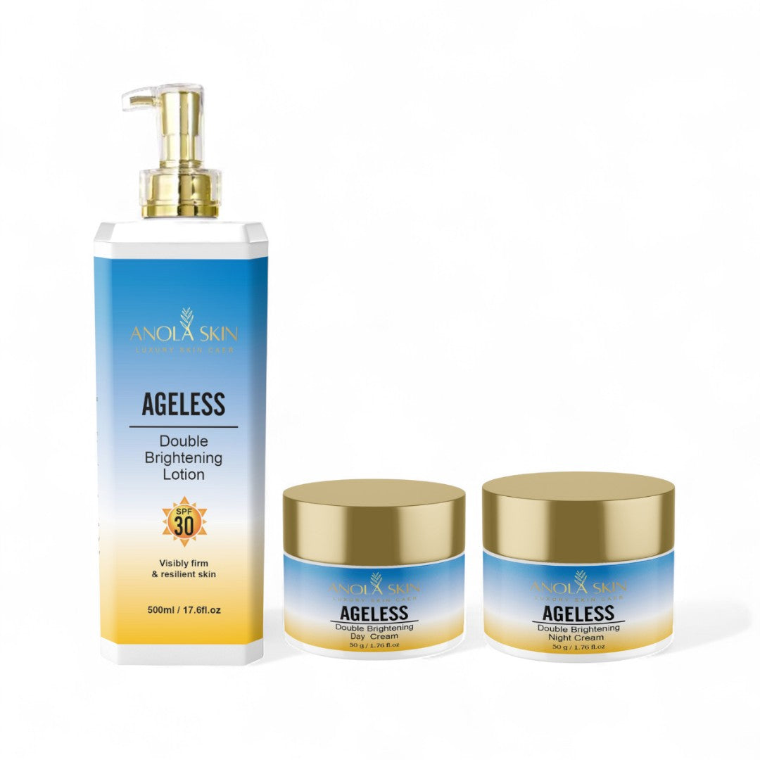 Ageless Double Brightening Anti-aging Set – ANOLA SKIN